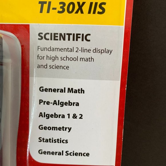 Texas Instruments | Other | Texas Instruments Ti3x Iis Twoline ...